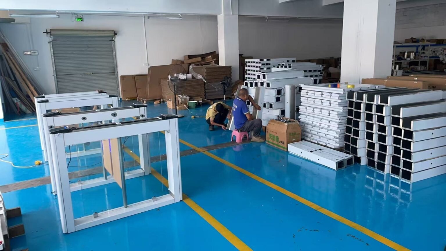 Box Pointed Flap Gate HF-FI08 - HFSECURITY Biometric Solution