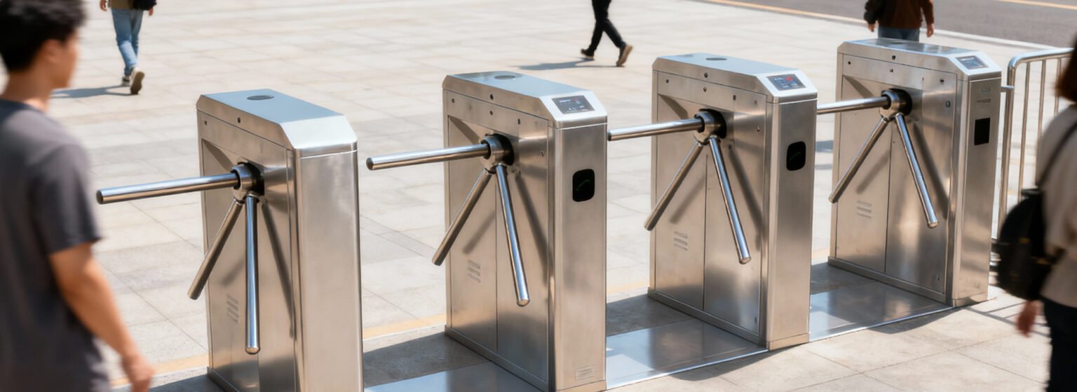 outdoor-turnstile-gate-enhancing-security-and-efficiency-in-public-spaces